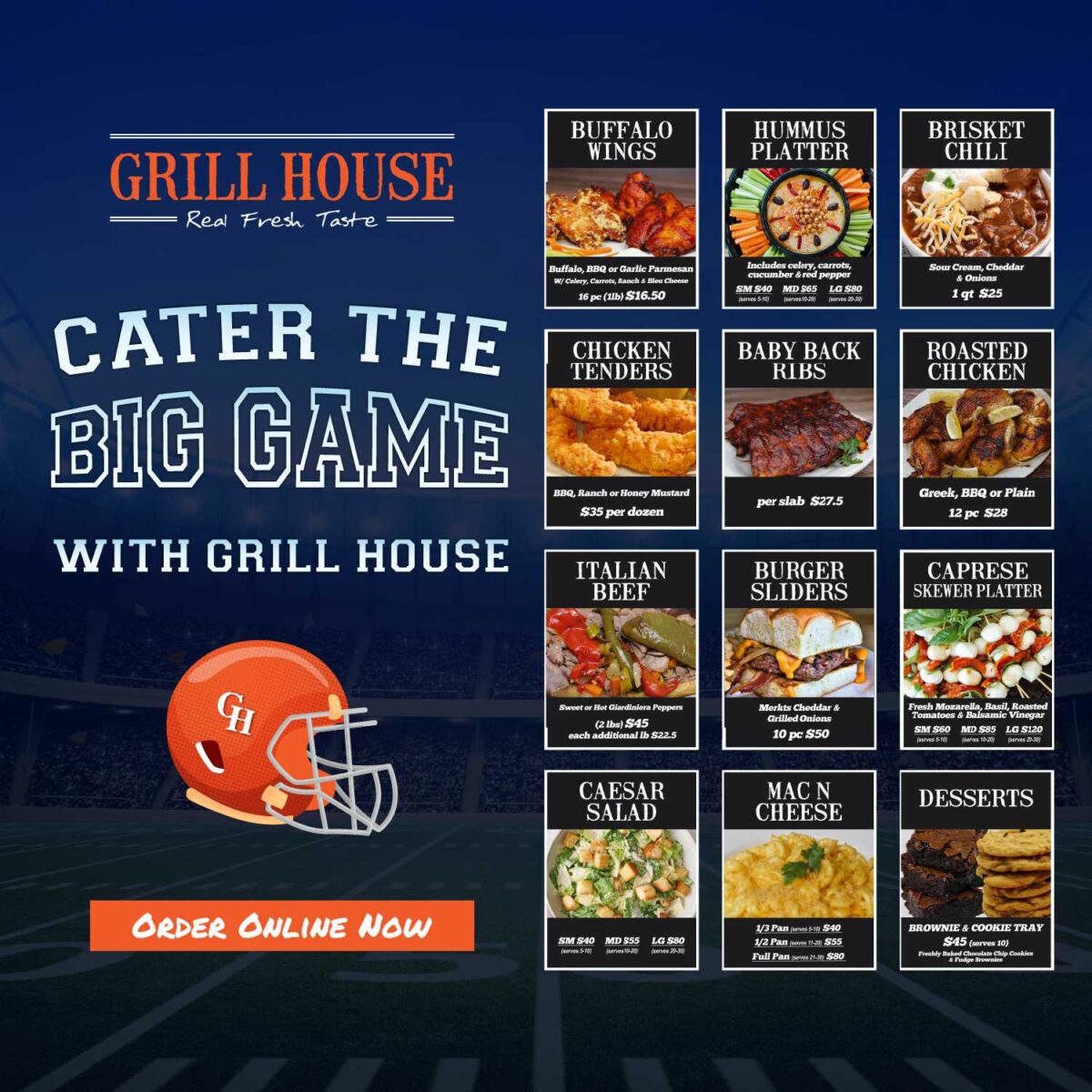 Grill House – Restaurants and Catering