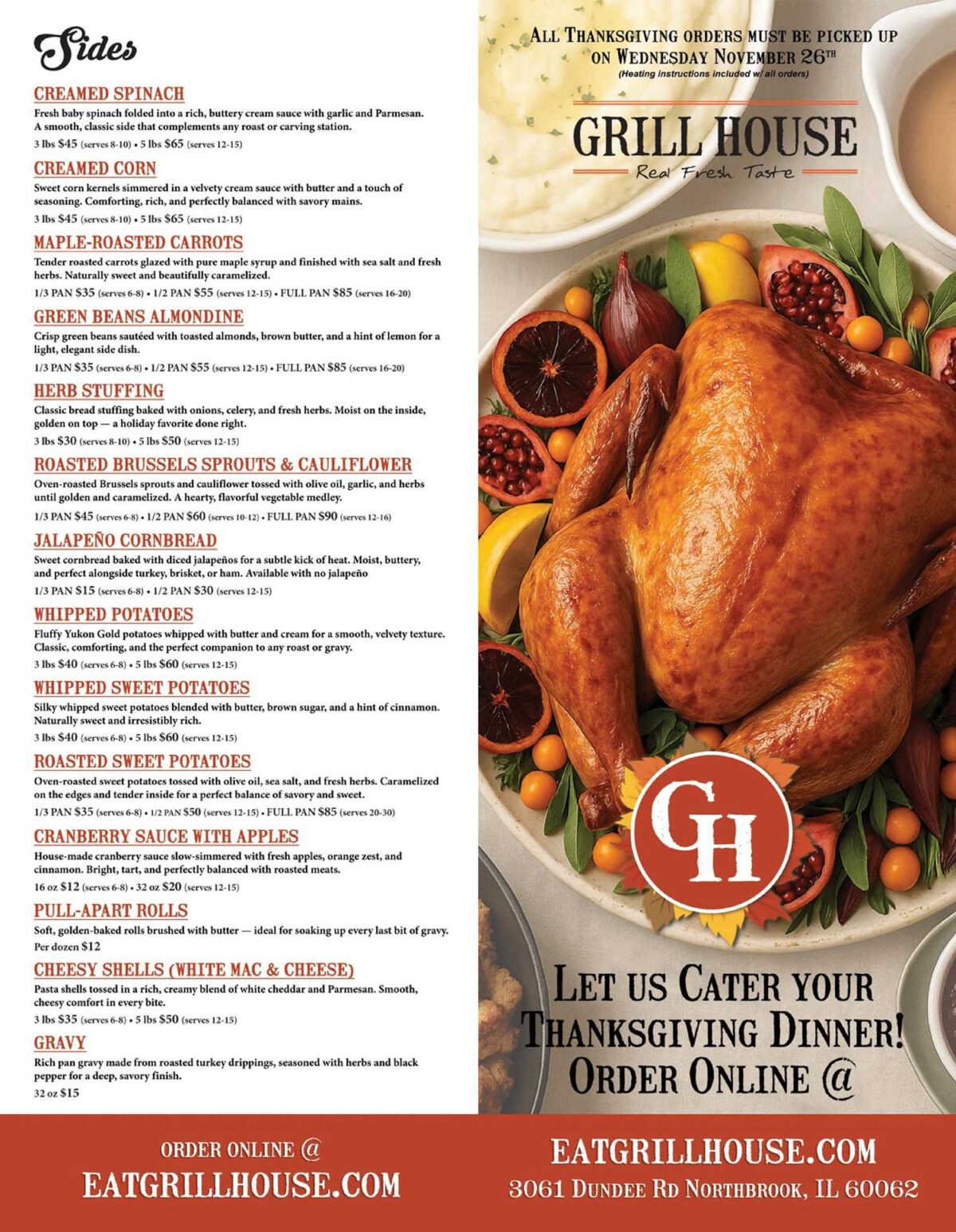 Thanksgiving - Grill House